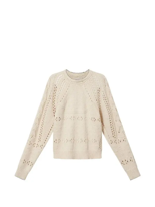 Isabel Marant Étoile Luce Wool And Cotton Sweater - Multicolor