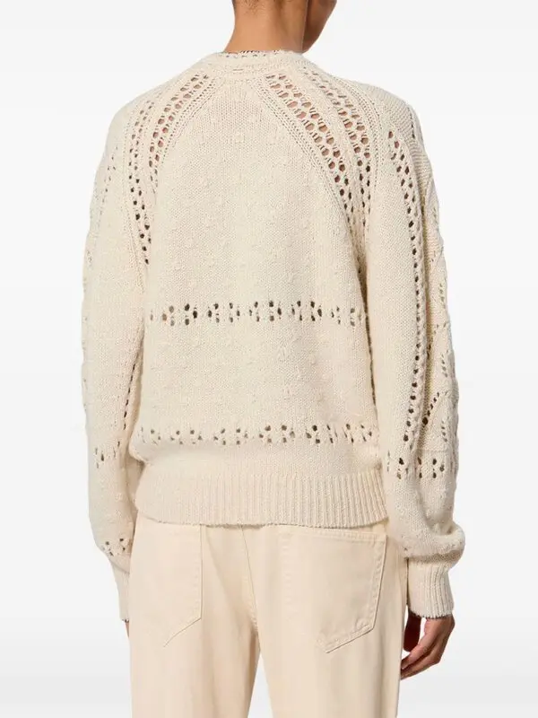 Isabel Marant Étoile Luce Wool And Cotton Sweater - Multicolor