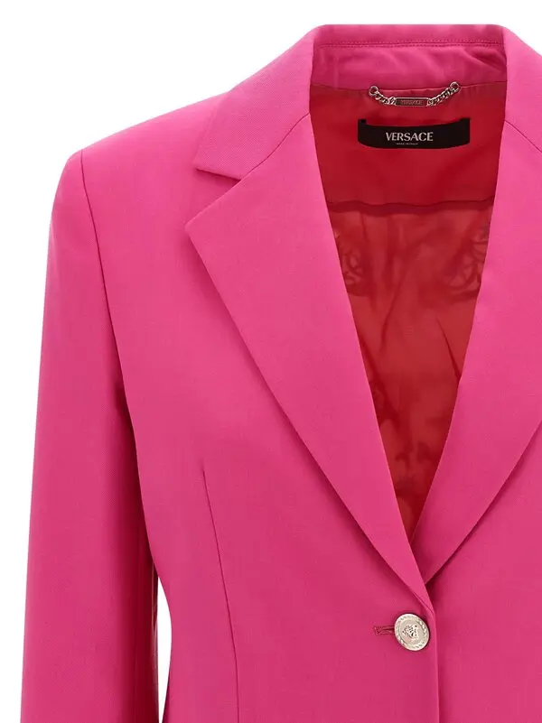 Versace Underwater Barocco Blazer - Pink