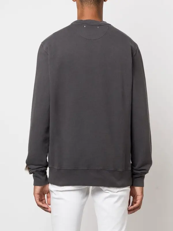 GOLDEN GOOSE Logo Cotton Sweatshirt