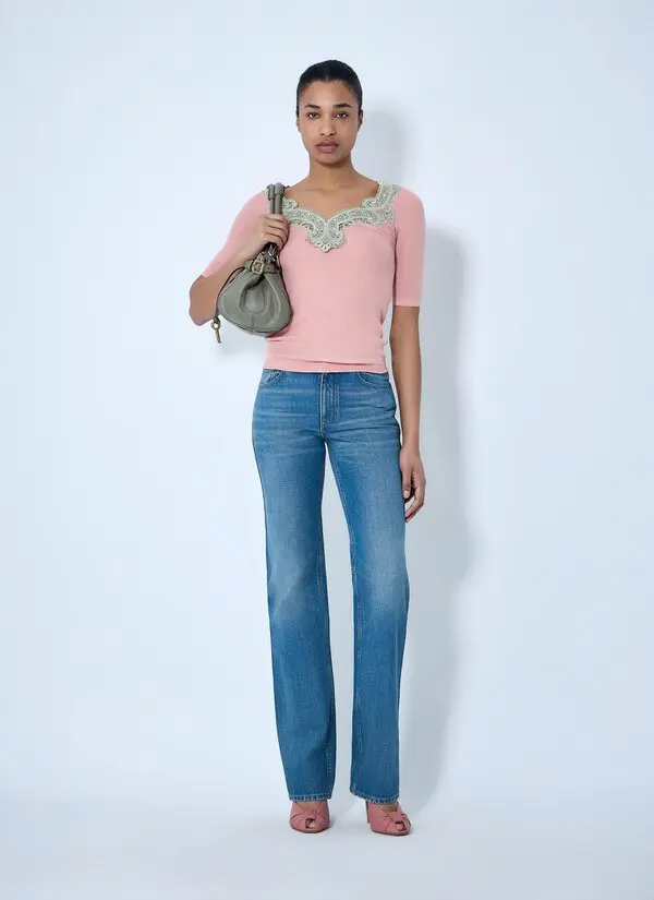 Chloé Straight-leg Denim Jeans