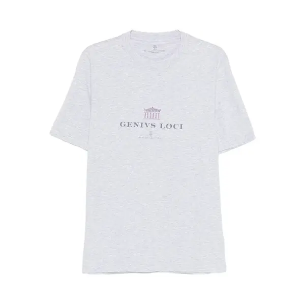 Brunello Cucinelli Grey T-shirts & Vests T-shirts