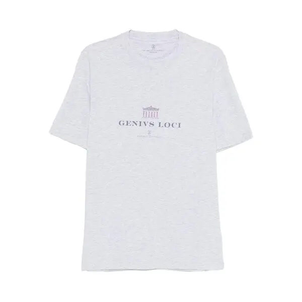 Brunello Cucinelli Grey T-shirts & Vests T-shirts - Gray