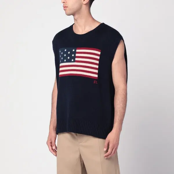 Polo Ralph Lauren Flag Vest - Blue