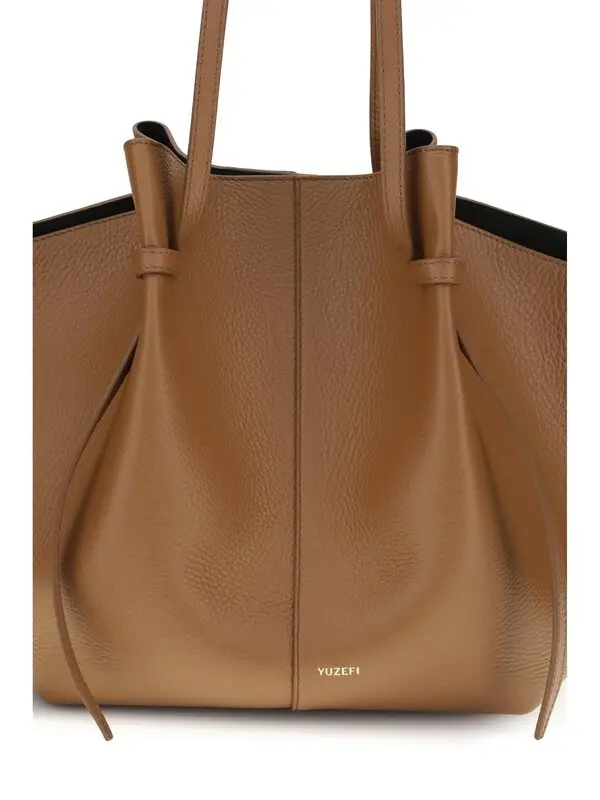 Yuzefi Mochi Tote Bag - Brown