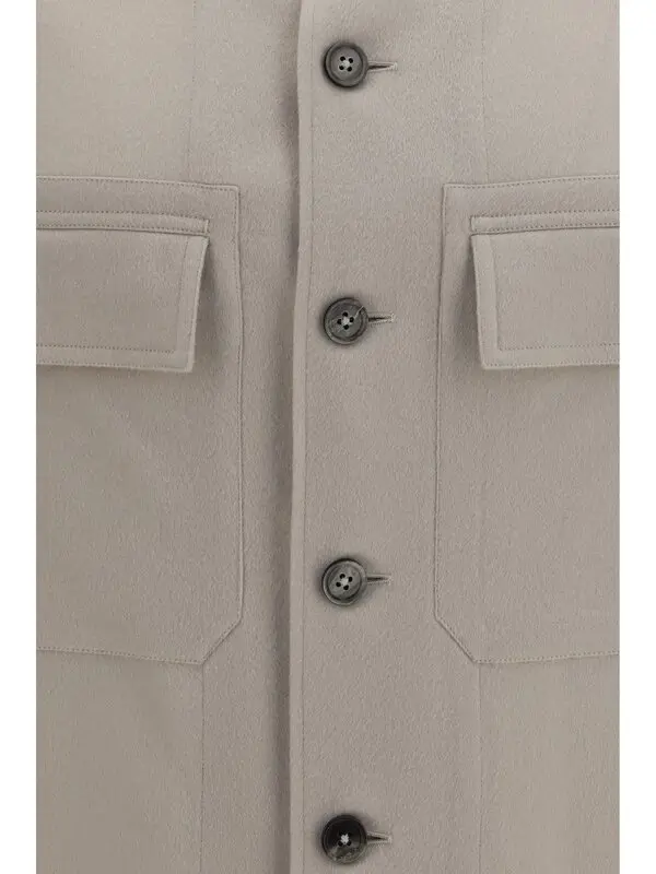 Zegna Cashmere Jacket - Cream