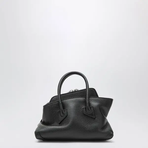 Attico Leather La Passeggiata Mini Bag - Black