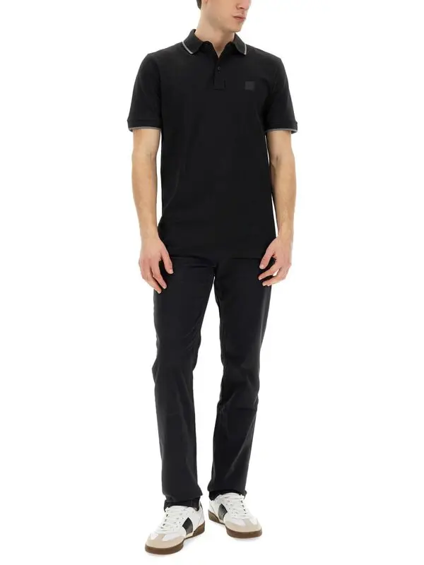 BOSS Polo With Logo - Black
