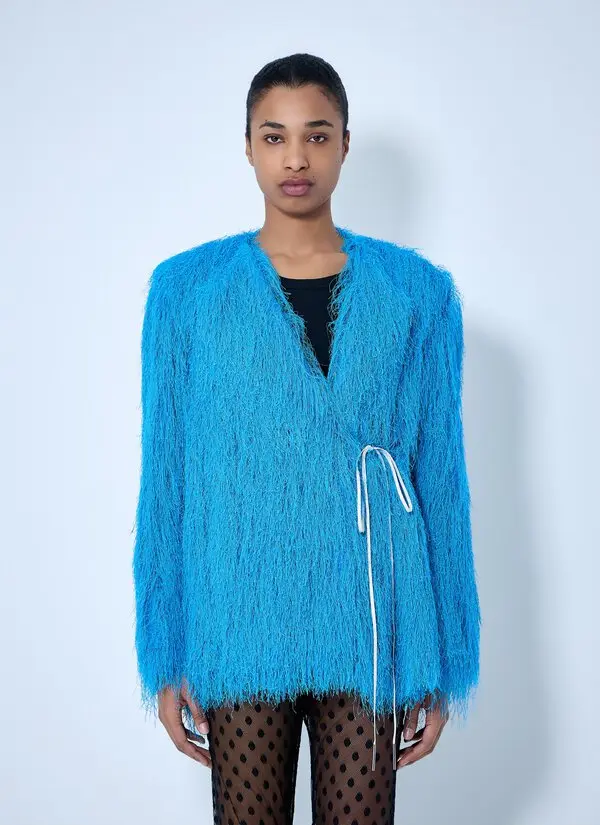 Dries Van Noten Fringed Jacket