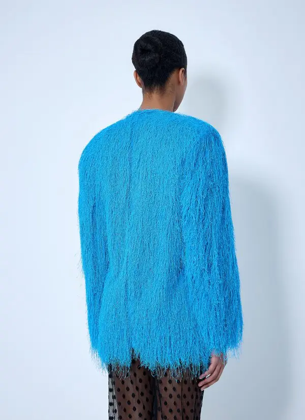 Dries Van Noten Fringed Jacket