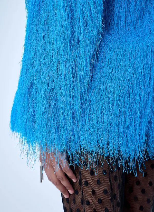 Dries Van Noten Fringed Jacket