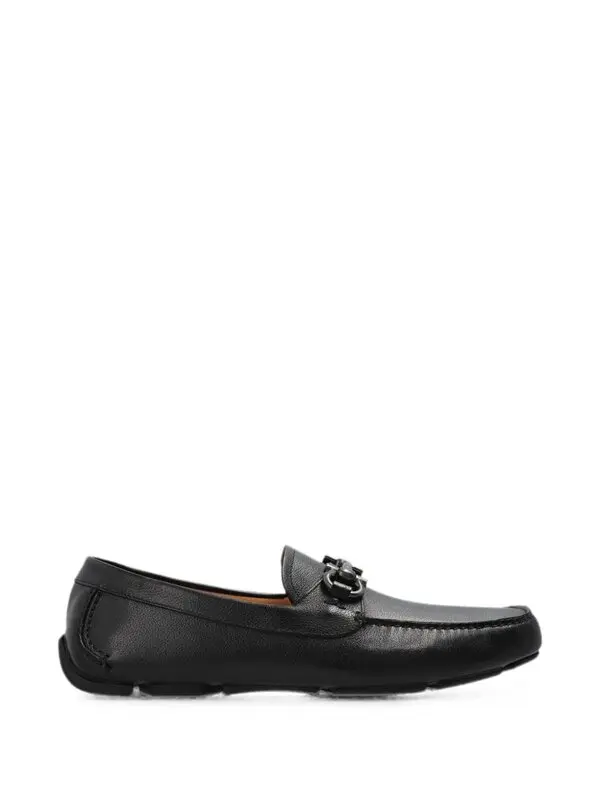 FERRAGAMO Leather Driver Shoes - Multicolor