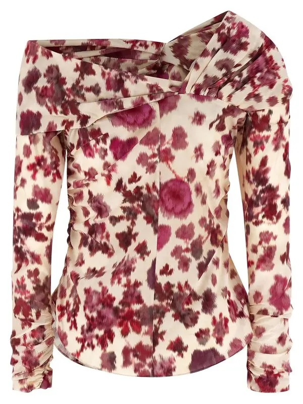 Isabel Marant Étoile Danka Silk Top - Pink