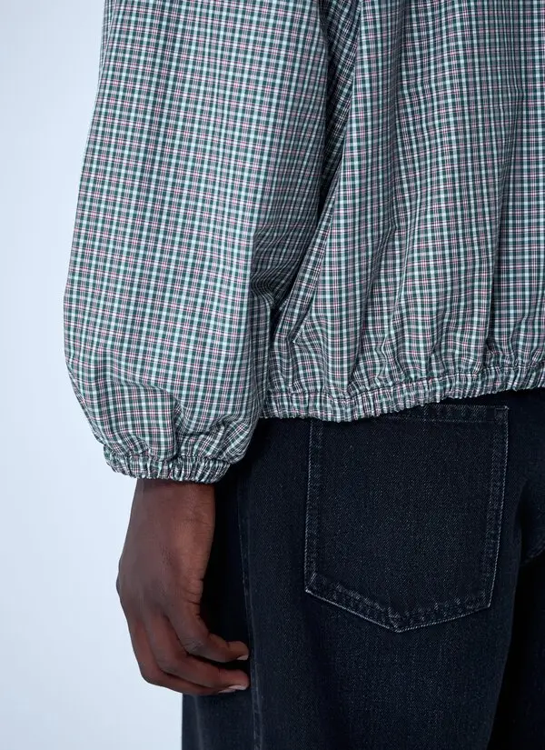 Miu Miu Check Hooded Jacket