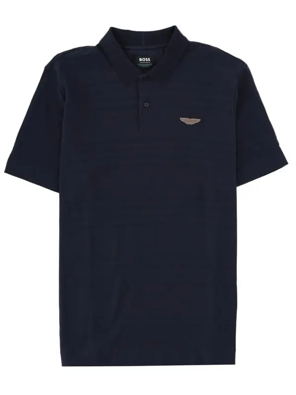 BOSS Polo With Logo - Blue