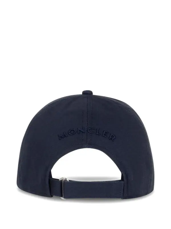 Moncler Logo Cotton Baseball Cap