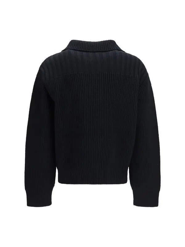 Dries Van Noten Buttoned High-neck Cardigan