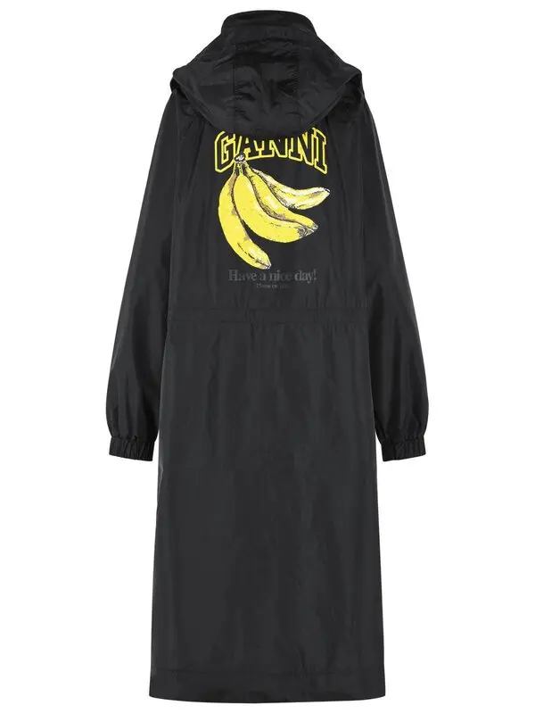GANNI Nylon Raincoat