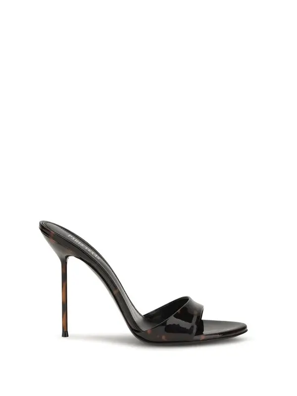 Paris Texas Lidia Mules - Black