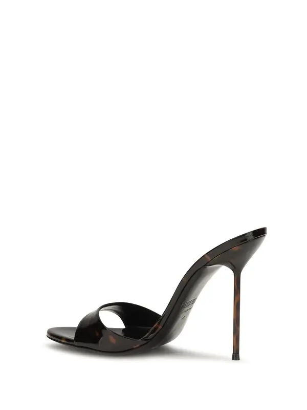 Paris Texas Lidia Mules - Black