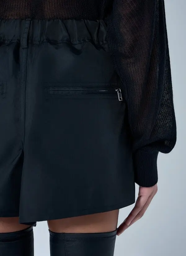 Rick Owens Nylon Polyurethane Skirt