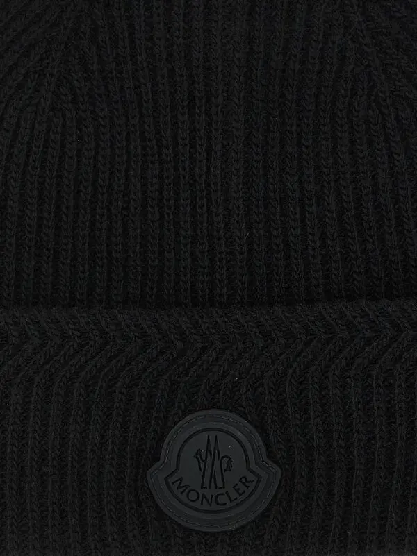 Moncler Brioche Half Stitch Cap