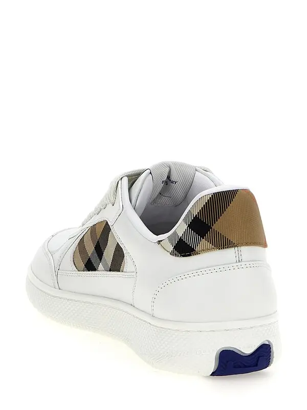 Burberry Terrace Sneakers - Cream