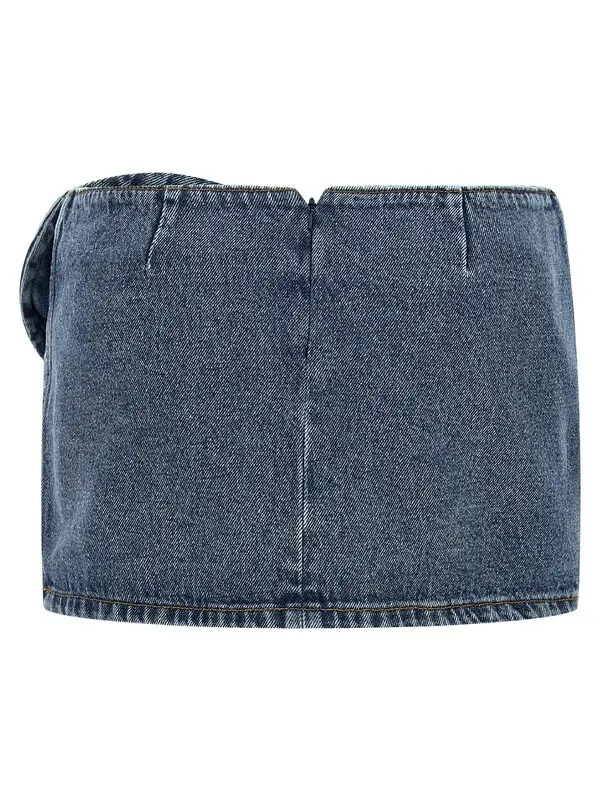 Magda Butrym Denim 12 Skirt' Skirt