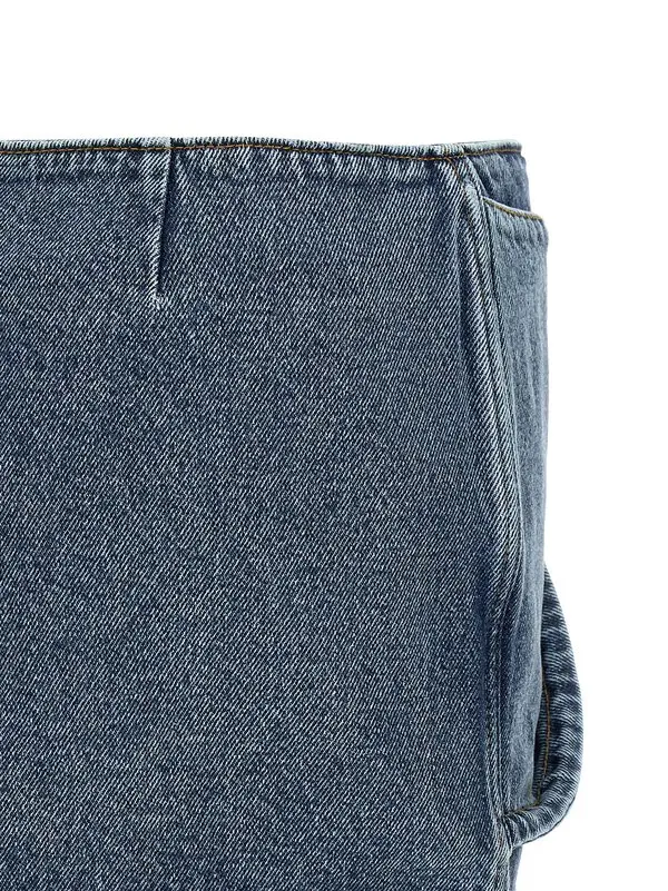 Magda Butrym Denim 12 Skirt' Skirt