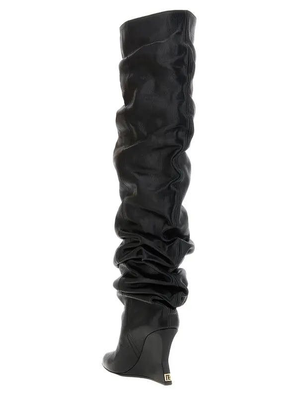 Balmain Cuissardes Leather