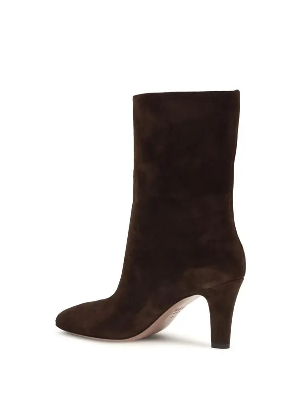 Paris Texas Elsa Suede Ankle Boots - Brown
