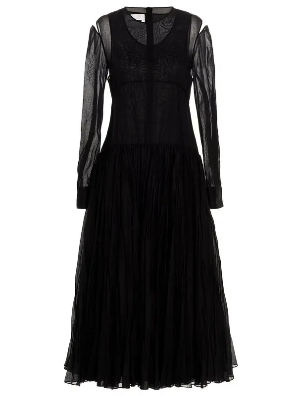 JIL SANDER Pleated Skirt Dress