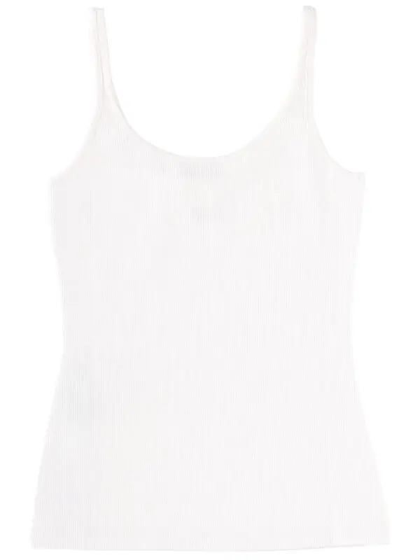 Off-White Tank Top With Logo