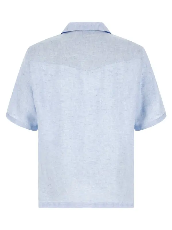 Brunello Cucinelli Camp Collar Shirt