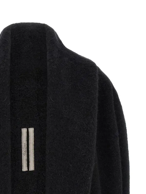 Rick Owens Hooded Wrap Cardigan