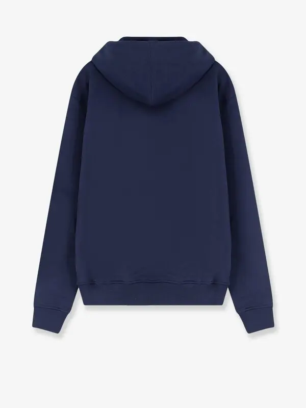 AMI Paris Hooded Cotton Sweatshirt - Multicolor