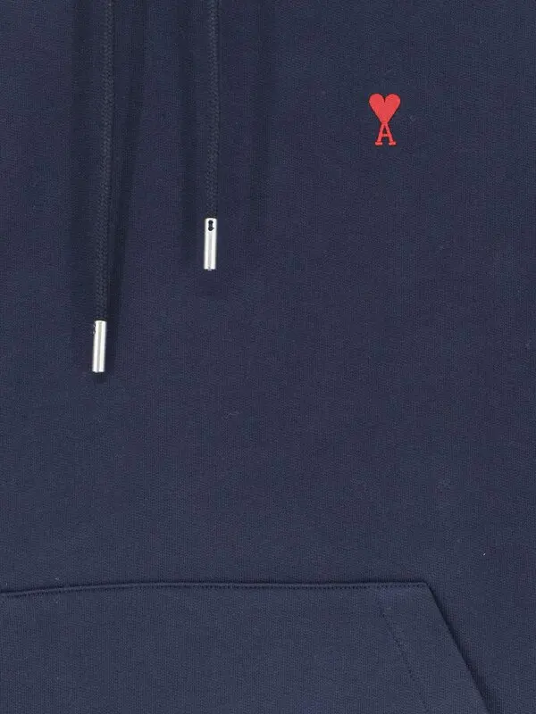 AMI Paris Hooded Cotton Sweatshirt - Multicolor