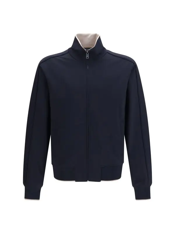 Dolce & Gabbana Zip Jacket With Side Bands