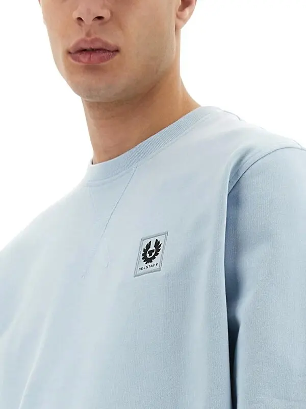 Belstaff Sweatshirt With Logo Patch - Multicolor