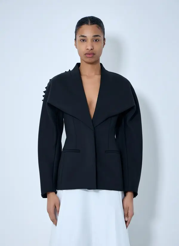 Jacquemus Structured Tailored Jacket - Black