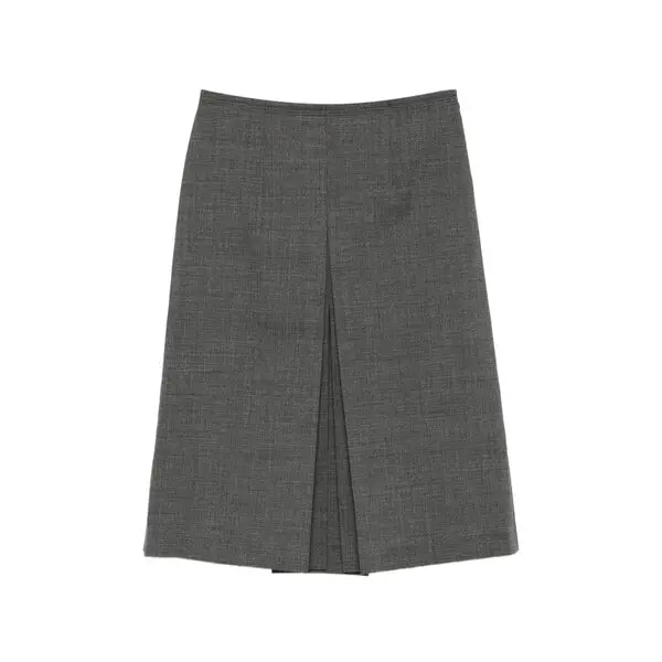 Prada Grey Skirts A-line Skirts - Gray