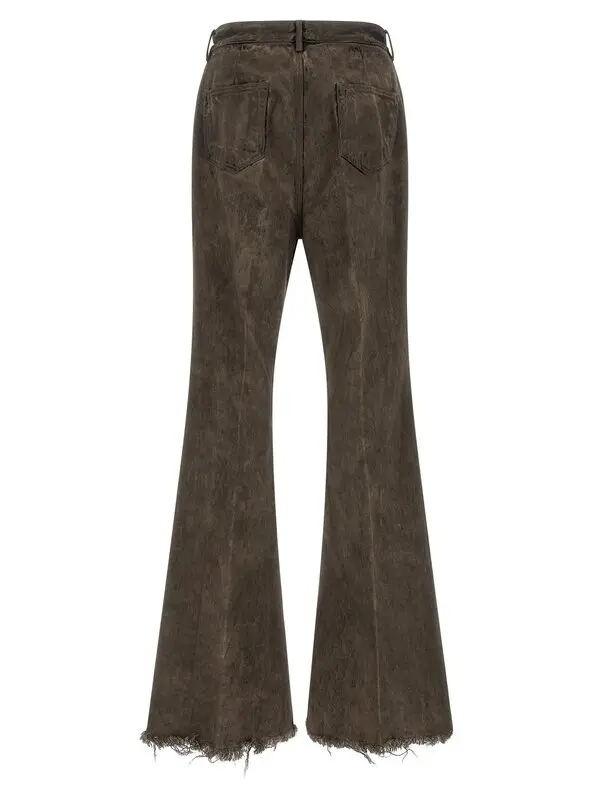 Rick Owens Bolan Bootcut' Jeans - Gray