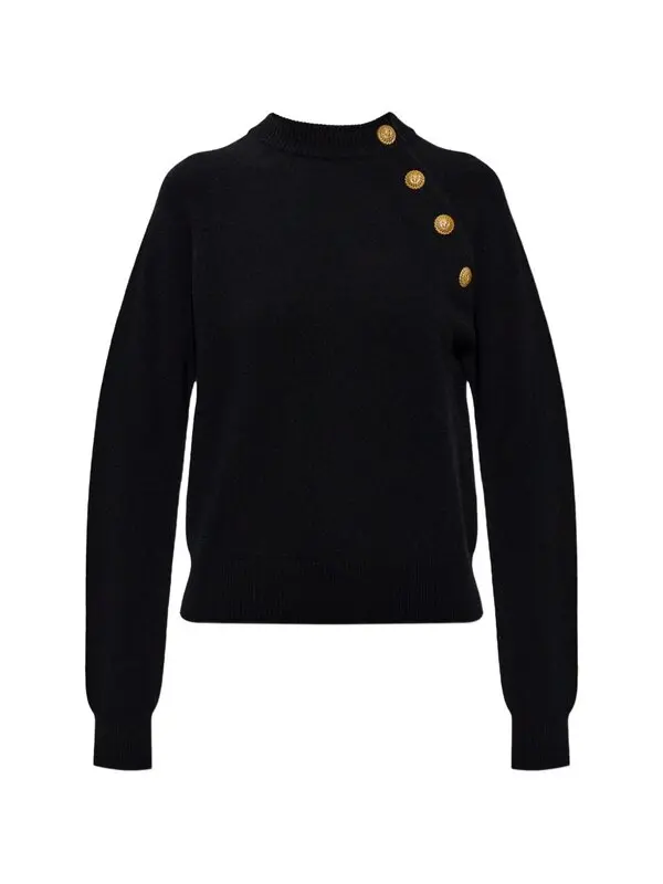 Balmain Cashmere Crewneck Sweater