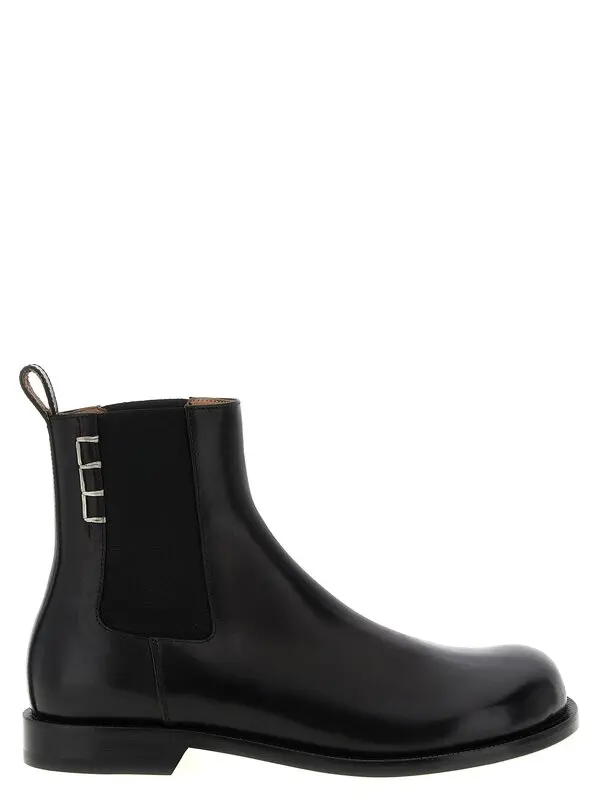 JW Anderson Chelsea Loafer Ankle Boots - Black