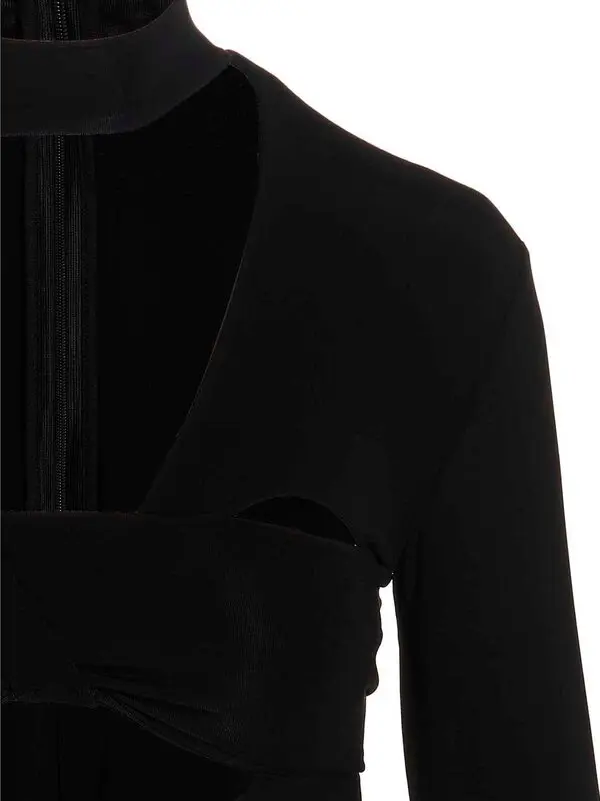 AMBUSH Heart Shaped Gloves Bodysuit