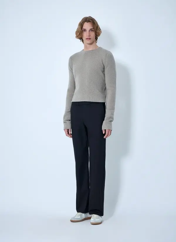 RIER Textured Knit Sweater - Gray
