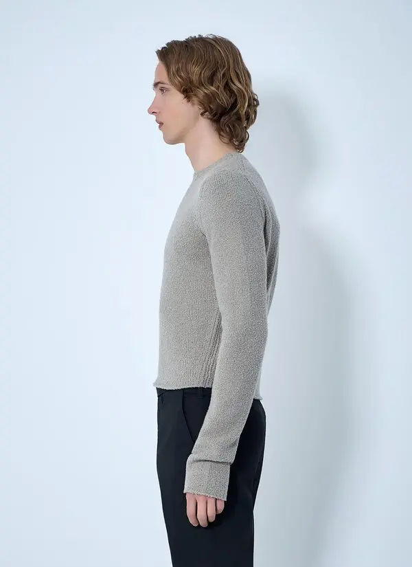 RIER Textured Knit Sweater - Gray