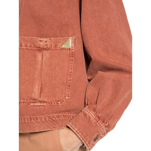 Chloé Denim Jacket - Brown