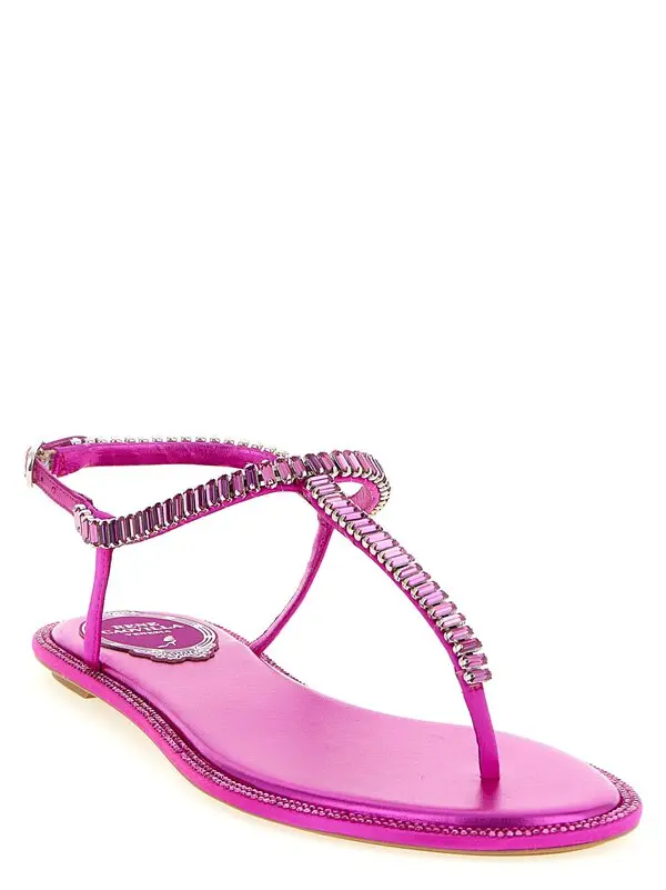 Rene Caovilla Diana' Sandals - Pink
