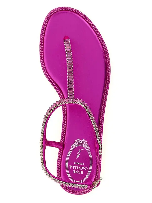 Rene Caovilla Diana' Sandals - Pink